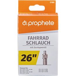 Prophete Fahrradschlauch &raquo;Fahrradschlauch&laquo; schwarz Fahrradschlauch