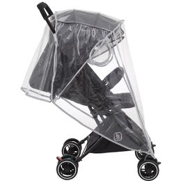 BABYGO Kinderwagen-Regenschutzh&uuml;lle &raquo;Regenschutz&laquo; f&uuml;r Kinderwagen; durchsichtig mit seitlichen Bel&uuml;ftungs&ouml;ffnungen transparent