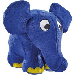 Schmidt Spiele Pl&uuml;schfigur &raquo;Die Maus, Elefant 16 x 22 cm&laquo; blau