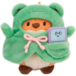 Nici Kuscheltier »mymochi, Fuchs Geeks, 8 cm« mit Video Spiel und Froschkostüm, in Geschenkbox beige