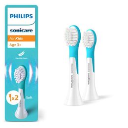 PHILIPS SONICARE Aufsteckbürsten »For Kids« für Milchzähne geeignet, ab 3 Jahren, für jedes Sonicare Handstück weiß Kompatibel mit allen Philips...