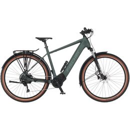FISCHER BIKE Fischer Fahrrad Damen FISCHER Fahrrad &raquo;TERRA T100 55 711&laquo; 10 Gang Shimano Schaltwerk Deore Schaltwerk Mittelmotor Pedelec, Elektrofahrrad f&uuml;r Damen 
