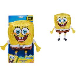 Simba Plüschfigur »Spongebob Jubiläumsplüsch, 30 cm« mit glitzernder Fliege bunt