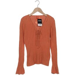 Ulla Popken Pullover Damen Gr&ouml;&szlig;e XS Second Hand orange