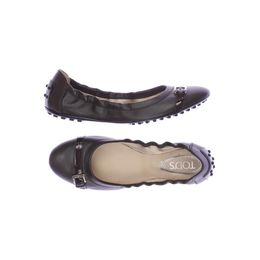 Tod's Tod's Ballerina Damen Gr&ouml;&szlig;e 38 Second Hand braun