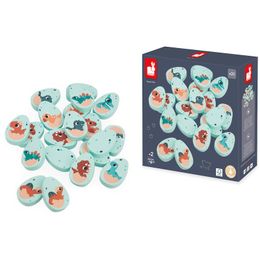 Janod Spiel &raquo;Memo Dinosaurier&laquo; FSC - sch&uuml;tzt Wald bunt