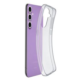 cellularline Handyhülle »Fine Case« Backcover, Schutzhülle, Handyschutzhülle, Case, Schutzcase, stoßfest Transparent Passend für Samsung Galaxy S24 FE