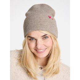 LIEBLINGSSTÜCK LIEBLINGSSTÜCK Beanie »Damen-Strickmütze« mit Woll-Anteil 130-beige