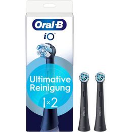 Oral-B Aufsteckb&uuml;rsten &raquo;iO Ultimative Reinigung&laquo; f&uuml;r fortgeschrittene Tiefenreinigung und Plaque-Entfernung schwarz ZAHN&Auml;RZT/INNEN VERTRAUEN...