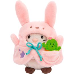 Nici Kuscheltier &raquo;mymochi, Katze Angy, 8 cm&laquo; mit Kaktus und Hasenkost&uuml;m, in Geschenkbox beige