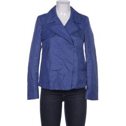 REN&Eacute; LEZARD Blazer Damen Gr&ouml;&szlig;e S Second Hand blau