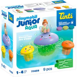 Playmobil Konstruktions-Spielset &raquo;Bunte Quallenfamilie, inkl. 3 Tinti-Badetabletten (71439)&laquo; JUNIOR AQUA & Tinti; Made in Europe bunt Konstruktions-Spielset