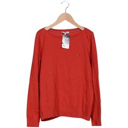 Tommy Hilfiger Pullover Damen Gr&ouml;&szlig;e L Second Hand rot