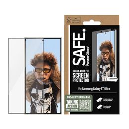 SAFE BY PANZERGLASS Displayschutzglas &raquo;Ultra-Wide Fit Screen Protection&laquo; f&uuml;r Samsung Galaxy S25 Ultra Displayschutzfolie, Schutzfolie,...