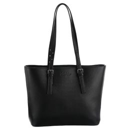 ANISTON ACCESSOIRES Shopper »Big Smith Black« Handtasche Tragetasche schwarz
