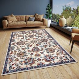 Hanse Home Teppich &raquo;Caracci&laquo; rechteckig 8 mm H&ouml;he L&auml;ufer, Orientalisch, Kurzflor, Wohnzimmer, Schlafzimmer, Esszimmer Creme Oberfl&auml;che: 53%...