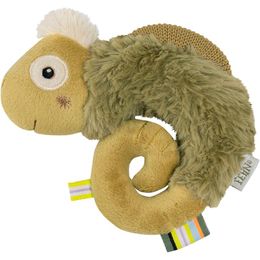babyFEHN FEHN Greifspielzeug &raquo;Lazy, Crazy & Pink, Ring-Greifling Cham&auml;leon&laquo; khaki/olive