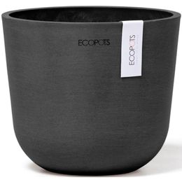 Ecopots Blumentopf »Oslo Mini 16 Dunkelgrau« für den Innenbereich Dunkelgrau