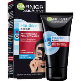 Garnier Gesichtsmaske »Hautklar Kohle Peel Off« mit hoher Wirksamkeit transparent Angereichert mit Kohle und reinigender Salizylsäure
