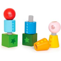 HAPE Spielbausteine »Schraubklötze« bunt