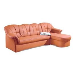 DOMO collection Ecksofa &raquo;Papenburg, zeitlose R&uuml;ckensteppung, elegante Formensprache, L-Form&laquo; in gro&szlig;er Farbvielfalt, wahlweise mit Bettfunktion...