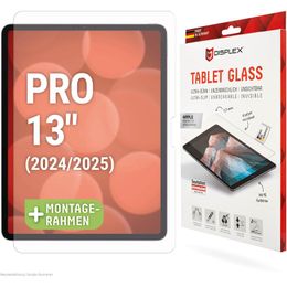 Displex Displayschutzfolie &raquo;Tablet Glass&laquo; f&uuml;r Apple iPad Pro 13" (2024/2025) Displayschutz, Bildschirmschutz, kratz & sto&szlig;fest, einfaches Anbringen...