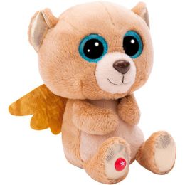 Nici Kuscheltier &raquo;Glubschis, B&auml;r Glowy Bombo, 15 cm&laquo; braun
