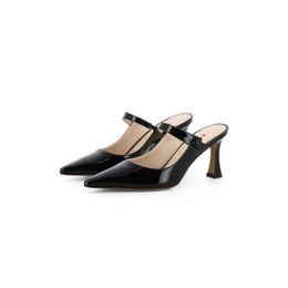 Evita PENELOPE women's mules - black patent leather - 36
