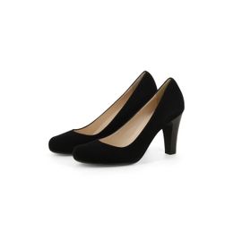 Evita MARIA Damen Pumps - Rauleder Schwarz - 40