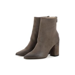 Evita IDA women's ankle boots - nubuck leather taupe - 35