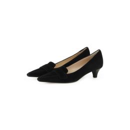 Evita LIA Damen Pumps - Rauleder Schwarz - 44