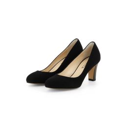 Evita BIANCA Damen Pumps - Glattleder Schwarz - 36