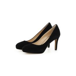 Evita BIANCA Damen Pumps - Rauleder Schwarz - 38