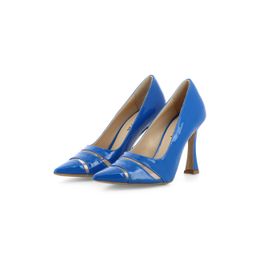 Evita PIA Women's Pumps - Patent Leather Blue - 38