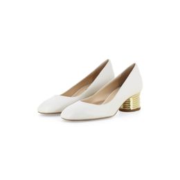 Evita BASIA women's pumps - smooth leather cream white - 42