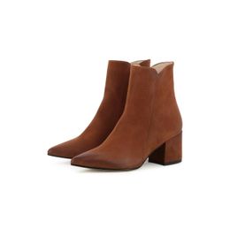 Evita DARIANA women's ankle boots - nubuck leather brown - 36