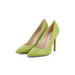 Evita ALINA women's pumps - smooth leather light green - 41