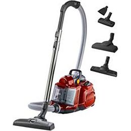 AEG Bodenstaubsauger &raquo;LX7-2-CR-A&laquo; 650 W beutellos ideal f&uuml;r Haustierbesitzer, inkl. Speziald&uuml;sen Set, 9 m Aktionsradius Chili Red