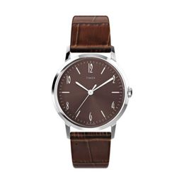 Timex Uhr 'Marlin Handwind' Herren Gr&ouml;&szlig;e One Size schoko / silber