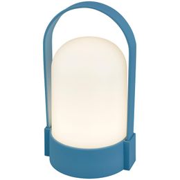 Briloner Leuchten LED Außen-Tischleuchte »ASA 7544010« taubenblau