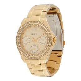 Guess Uhr 'Ritzy' Damen Gr&ouml;&szlig;e One Size gold / wei&szlig;