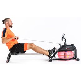 Motive Fitness by U.N.O. Ruderger&auml;t &raquo;WR 400&laquo; Rudermaschine, Wasserwiderstand, klappbar schwarz Ruderger&auml;t
