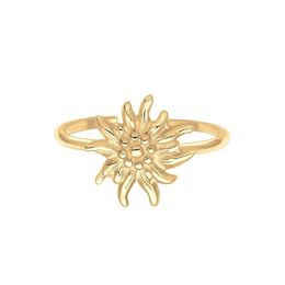 Elli Ring 'Edelweiss' Damen Gr&ouml;&szlig;e 50/60 gold