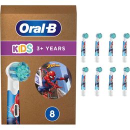 Oral-B Aufsteckb&uuml;rste &raquo;Kids Spiderman&laquo; bunt Spiderman Design f&uuml;r mehr Spa&szlig; beim Z&auml;hneputzen