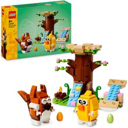 Lego Konstruktionsspielsteine &raquo;Fr&uuml;hlingstierspielplatz (40709), Lego Iconic&laquo; Made in Europe bunt