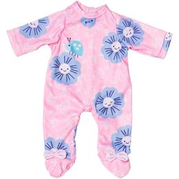 Baby Born Puppenkleidung »Strampler Blumen 43 cm« rosa