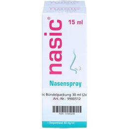 MCM KLOSTERFRAU Vertr. GmbH Nasic Nasenspray Doppelpackung 2X15 ml