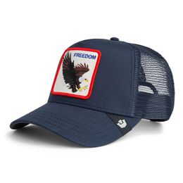 GOORIN BROS. Cap 'Freedom Eagle' female Blue size One Size
