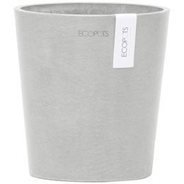 Ecopots Blumentopf »Morinda« ØxH: 14, 2x16 cm weißgrau