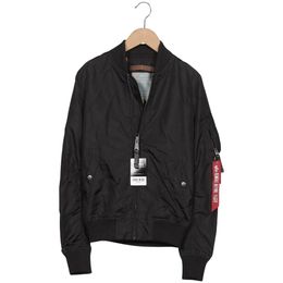 Alpha Industries Jacke Damen Gr&ouml;&szlig;e S Second Hand schwarz
